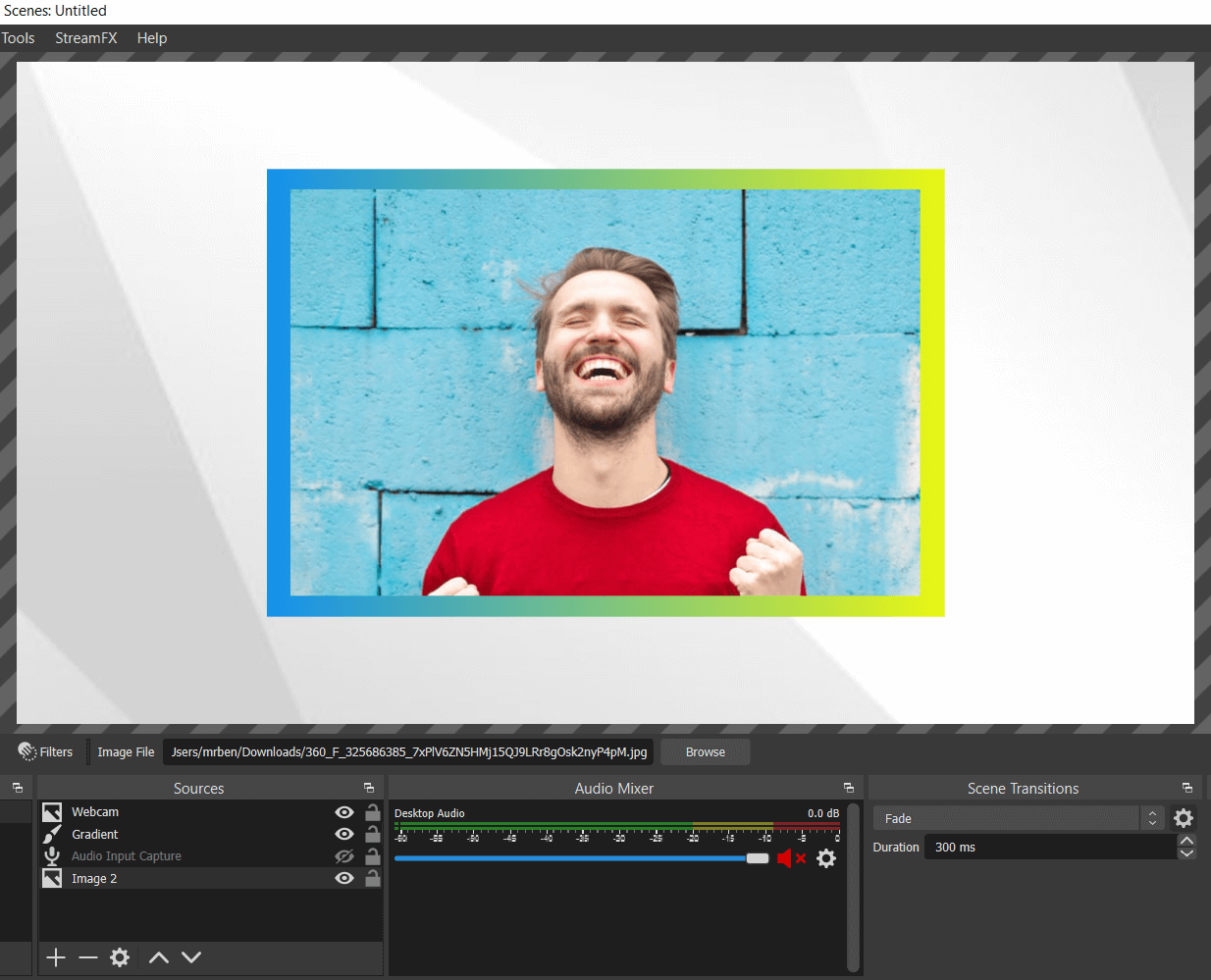 How To Make A Webcam Border in OBS Studio - MediaEquipt